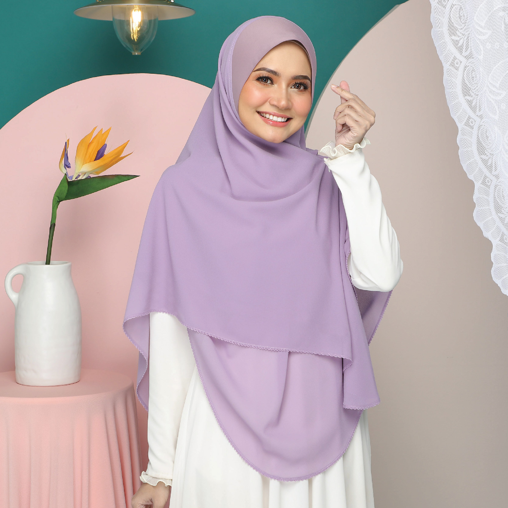 Instant Bawal Leia – Lavender – Sugarush Ecommerce Demo Website