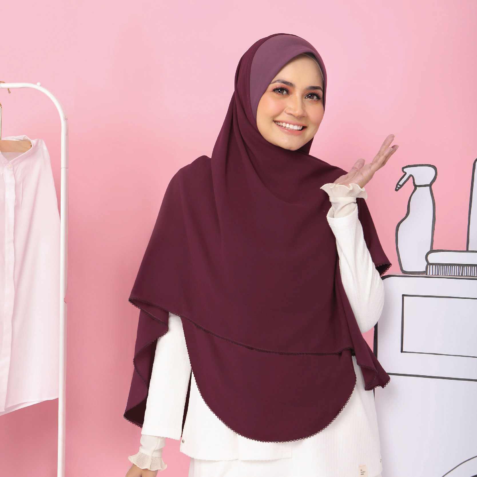 Instant Bawal Leia – Raspberry – Sugarush Ecommerce Demo Website