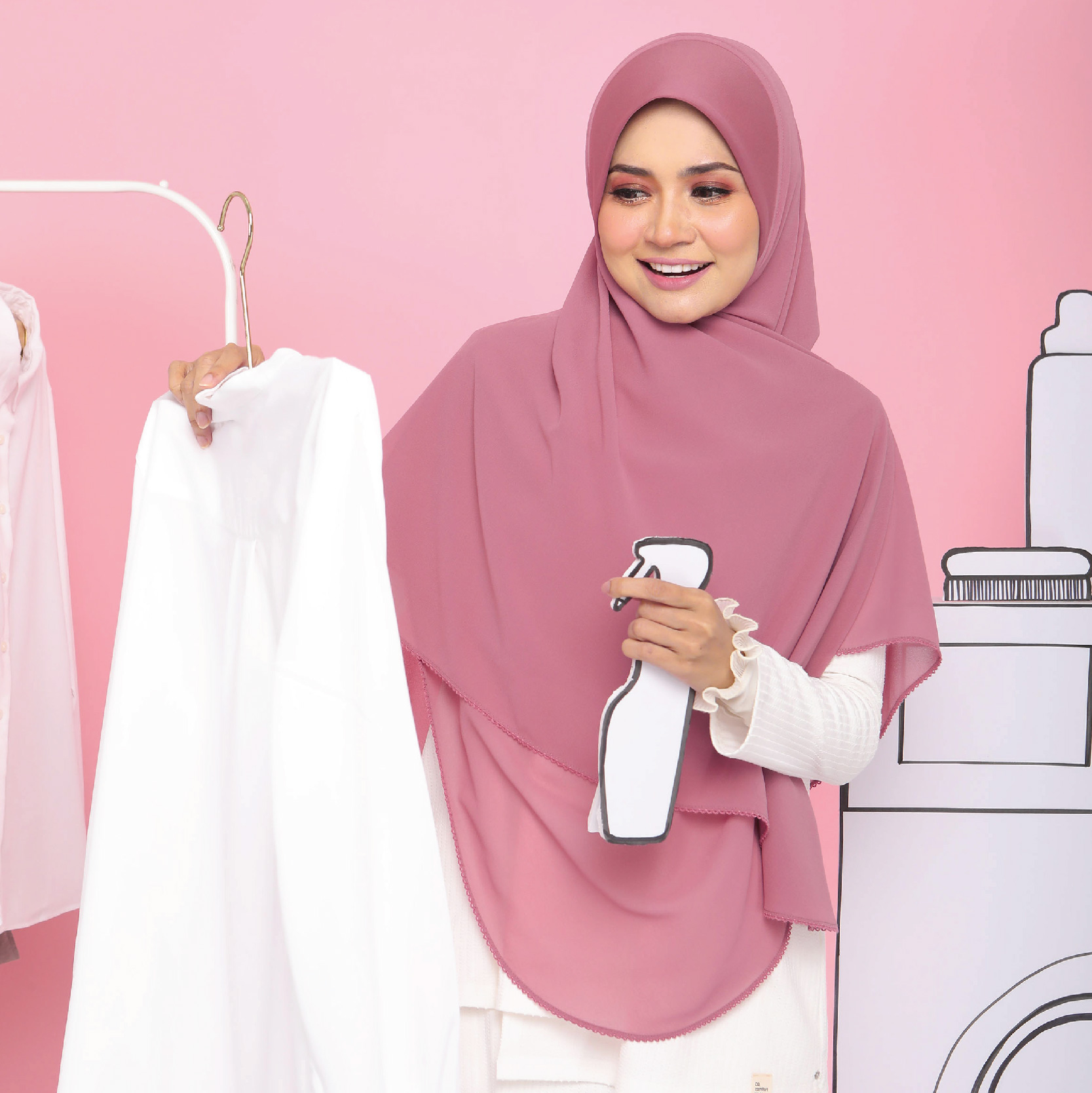 Instant Bawal Leia – Pink Scarlet – Sugarush Ecommerce Demo Website